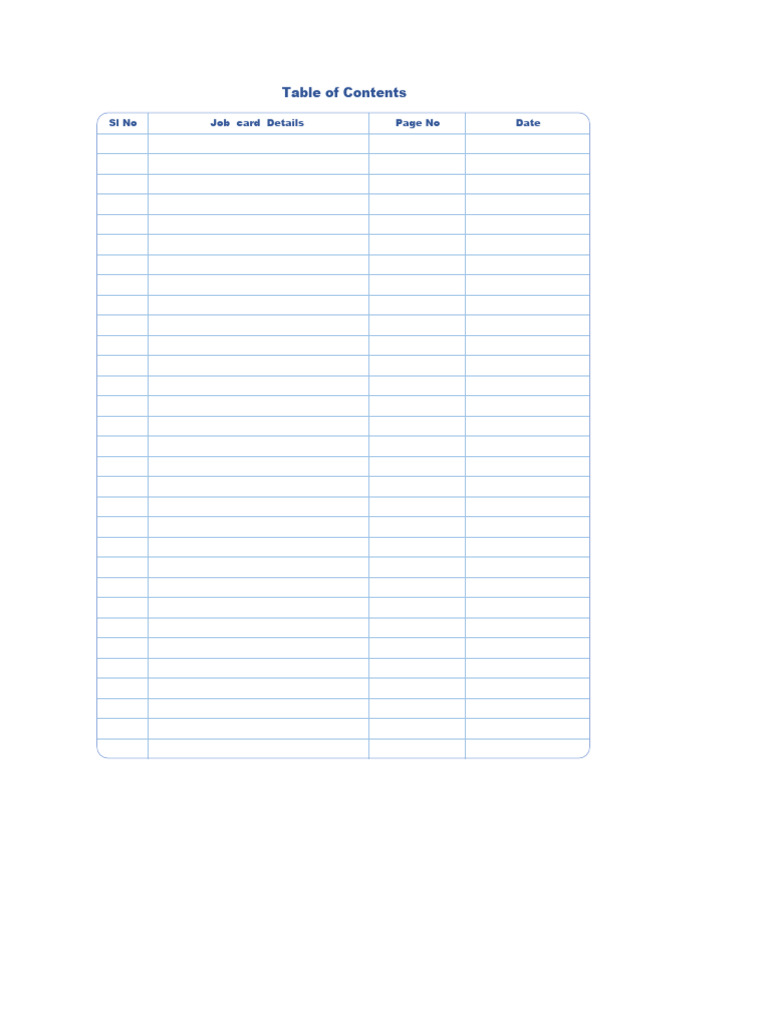 Index RAW Data Book Template | PDF