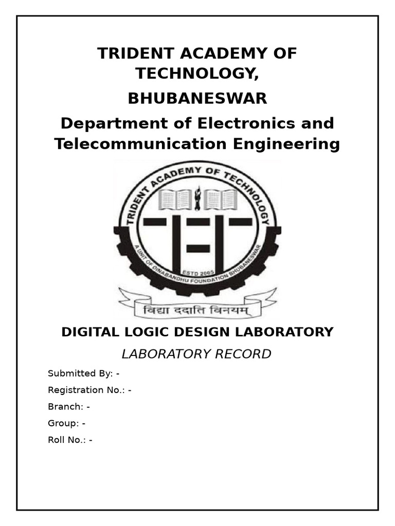 Trident Academy of Technology | PDF