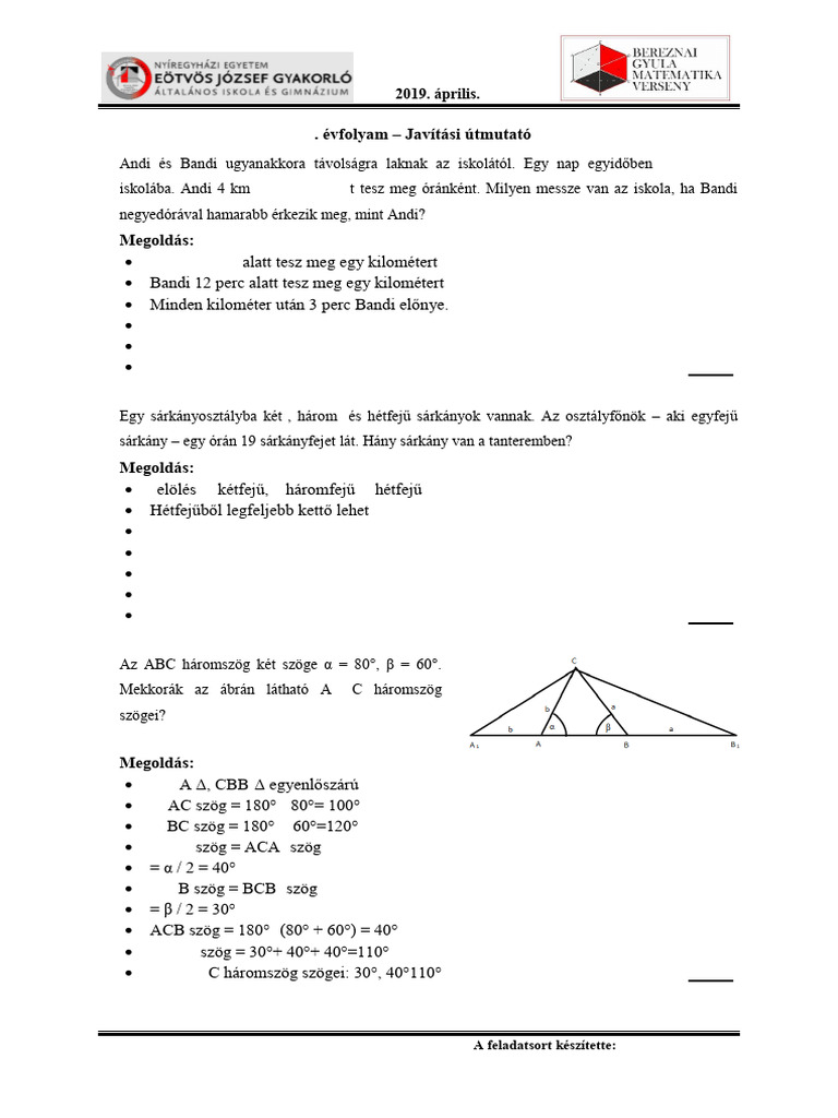 bereznai_6evf_megold_2019 | PDF