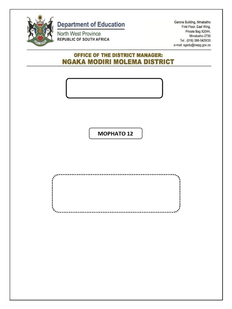 Tiro 3 2025 Mophato 12-1 | PDF