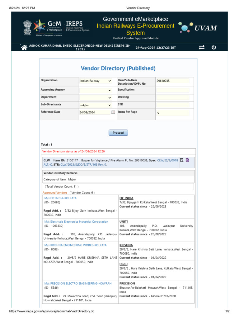 Vendor Directory FIRE ALARM | PDF