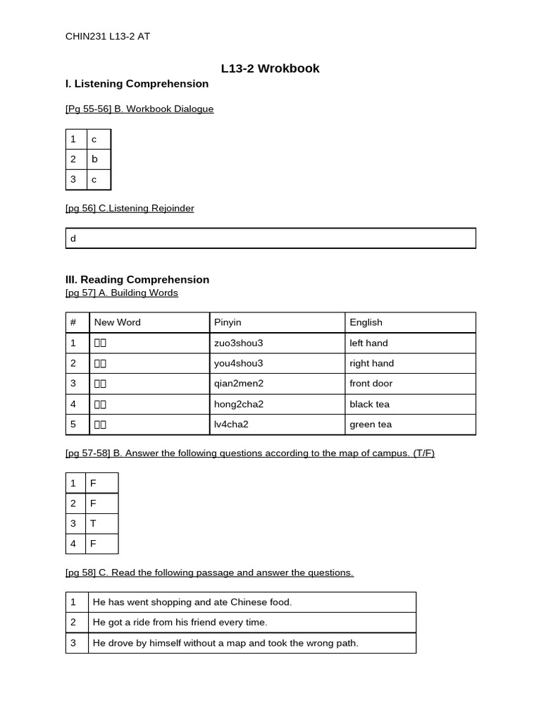 L13-2 Answer Sheet Template (Selected 2020W1) | PDF