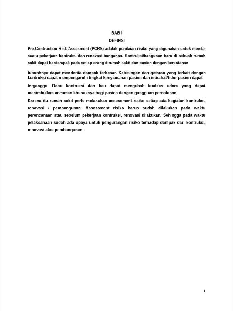 Panduan Pcra | PDF