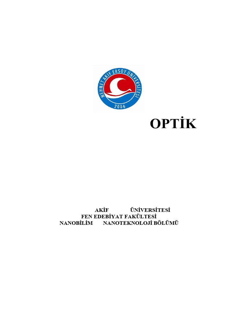 Dalgalar Ve Optik Lab Föyü | PDF
