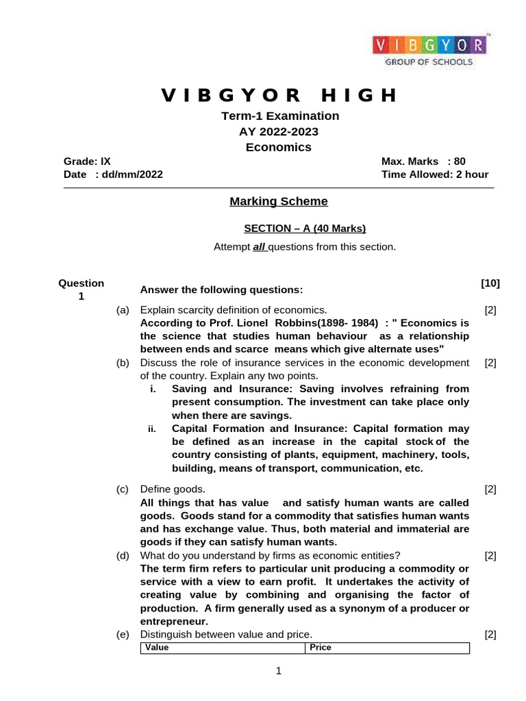 Ciscegr 9 - Economics - MS - Ay22-23 2 | PDF | Microeconomics ...