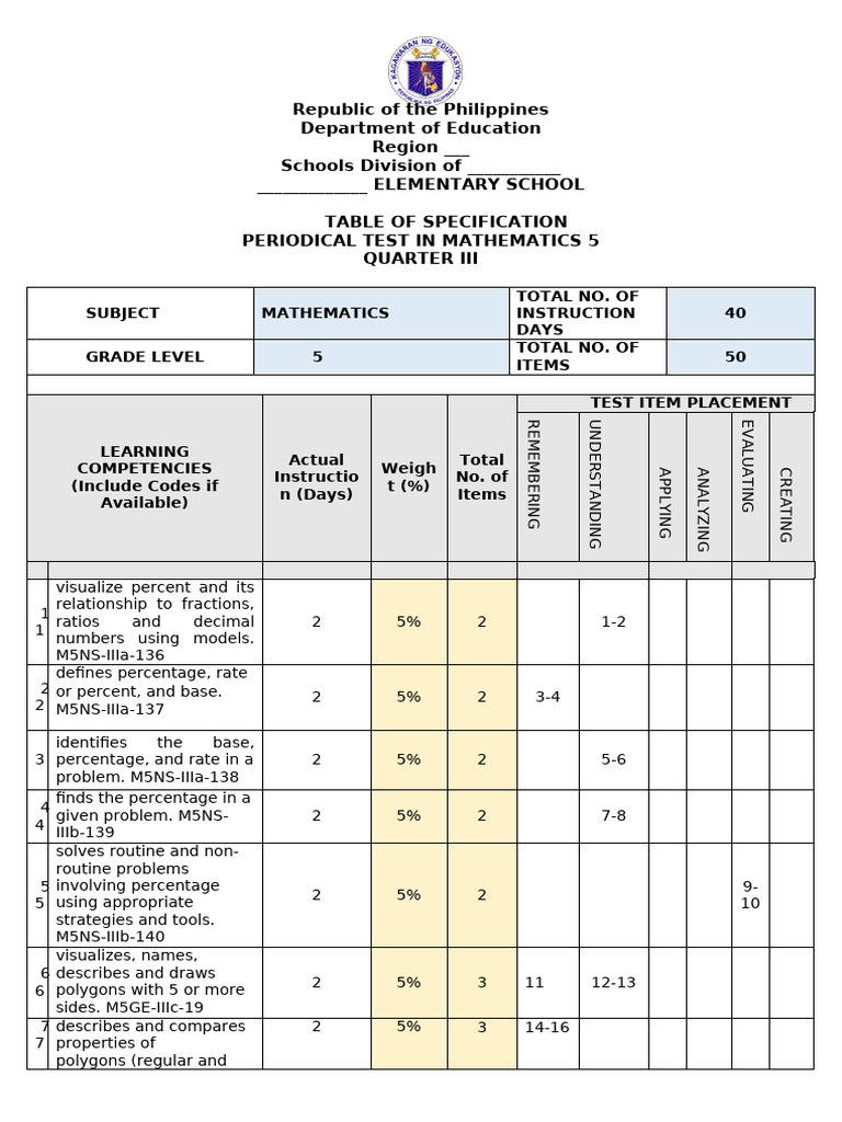 PT Math G5 Q3 | PDF | Circle | Convex Set