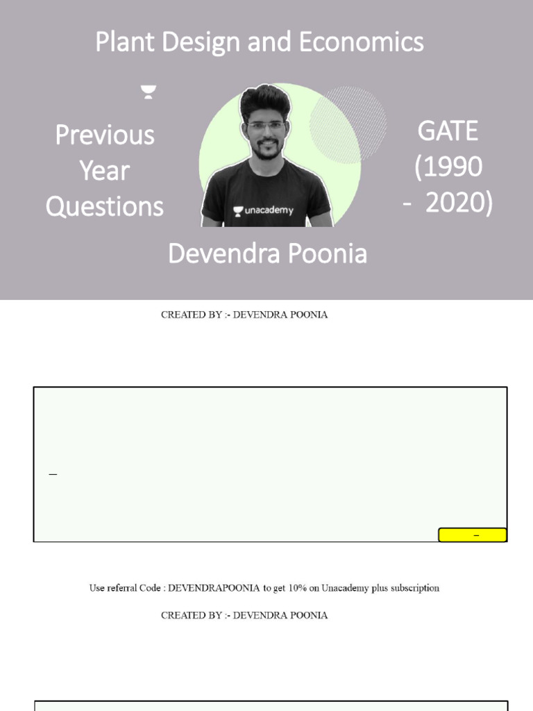 Copy of PDE_PYQs_Dev | PDF | Depreciation | Fixed Capital