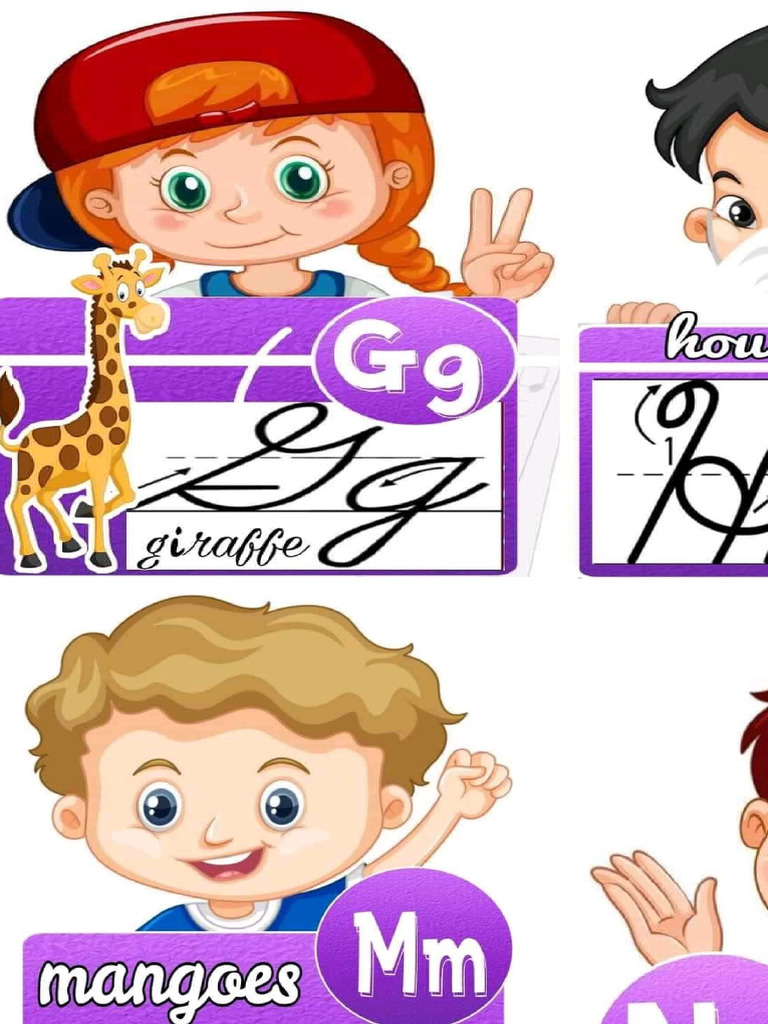 Alphabet Edited Cursive | PDF