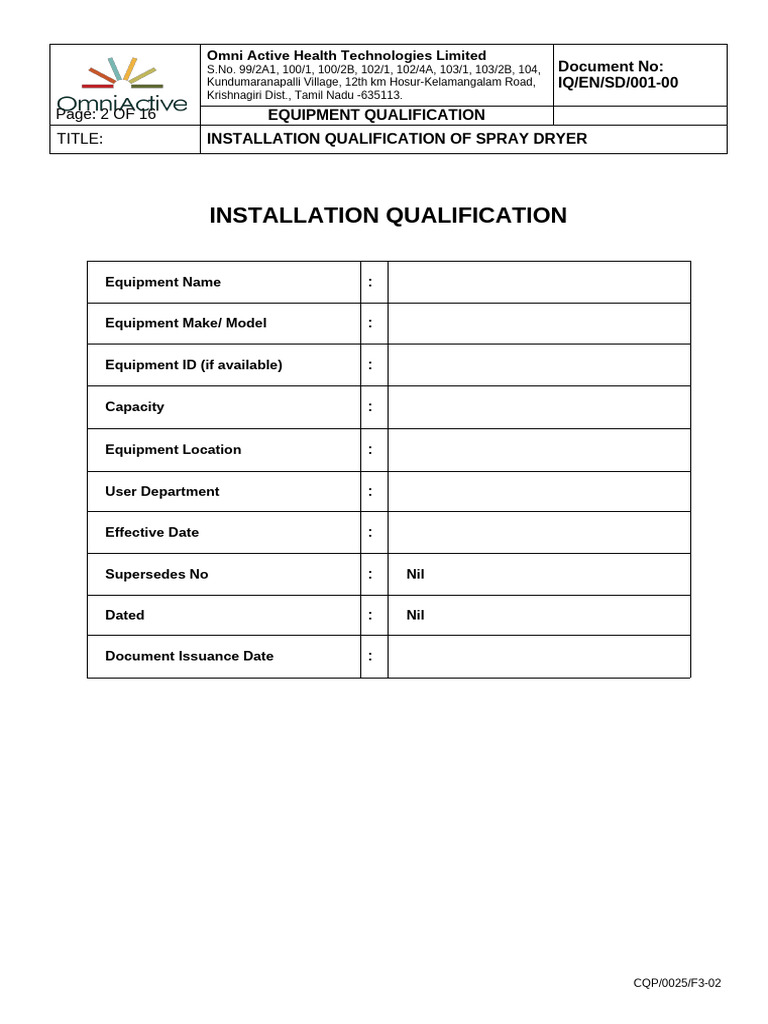 IQ | PDF | Verification And Validation