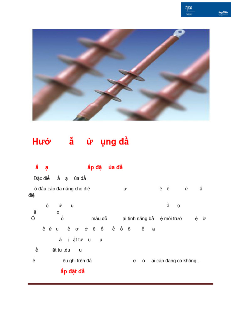 Huong Dan Lap Dat Dau Cap Co Nhiet Raychem VN | PDF