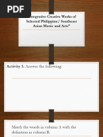 Art Appreciation Rubrics | PDF | Cognition | Cognitive Science