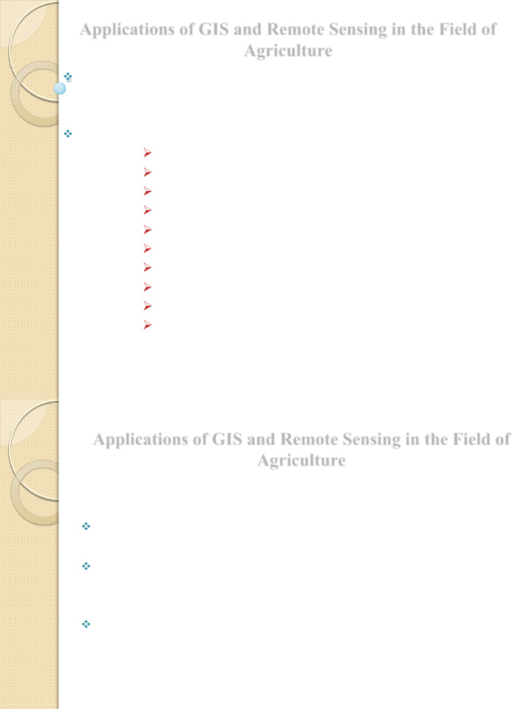 GIS & Remote Sensing Applications | PDF | Geographic Information System | Remote Sensing