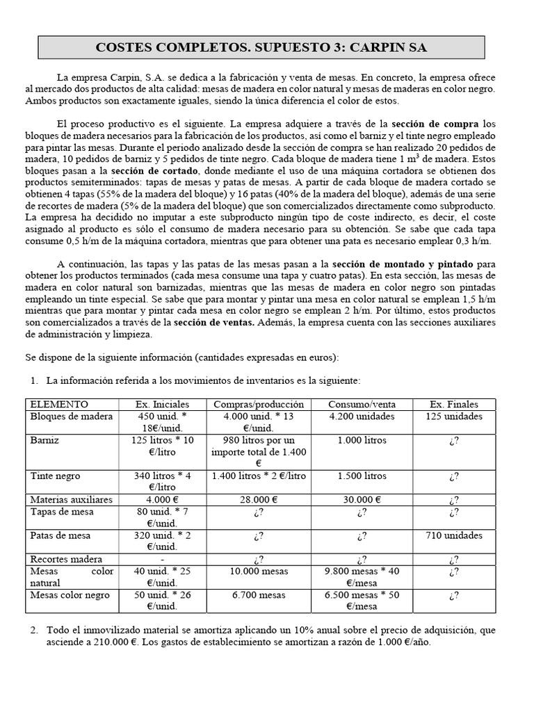 Carpin SA | PDF