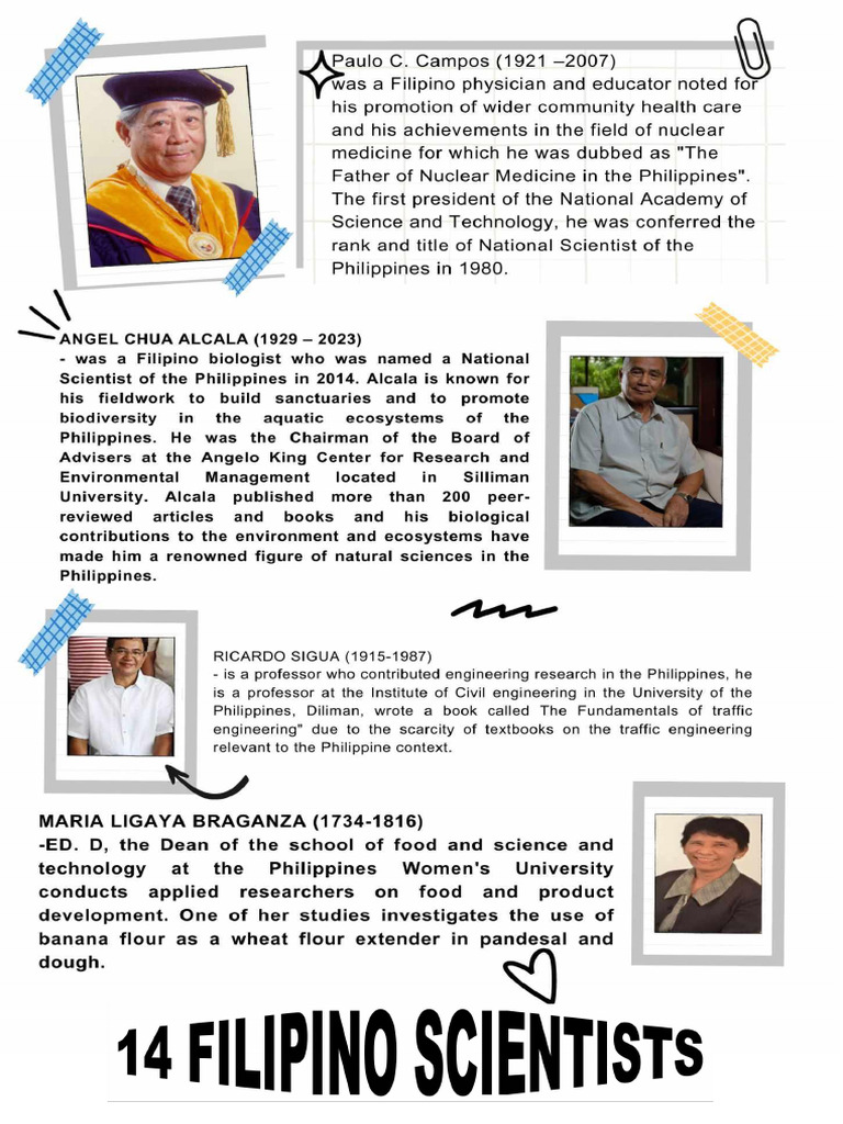 14 Filipino Scientist | PDF