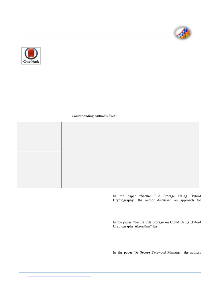 Implementation of Secure Password Manager | PDF | Password | Encryption