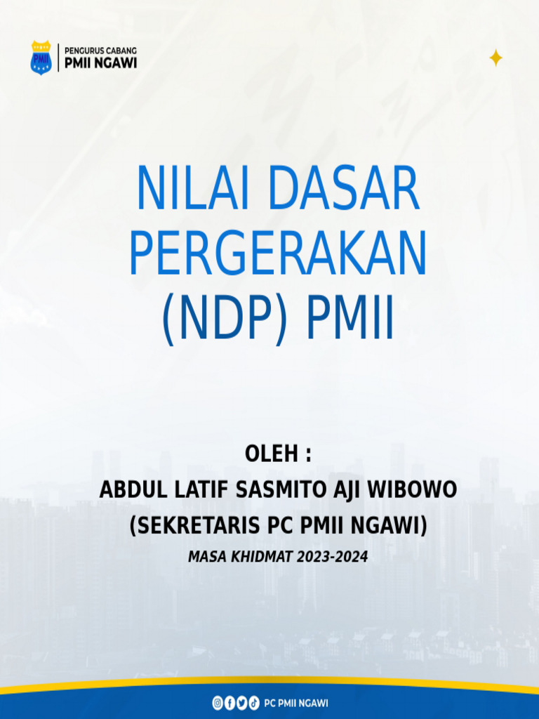 NDP Mapaba Latif | PDF