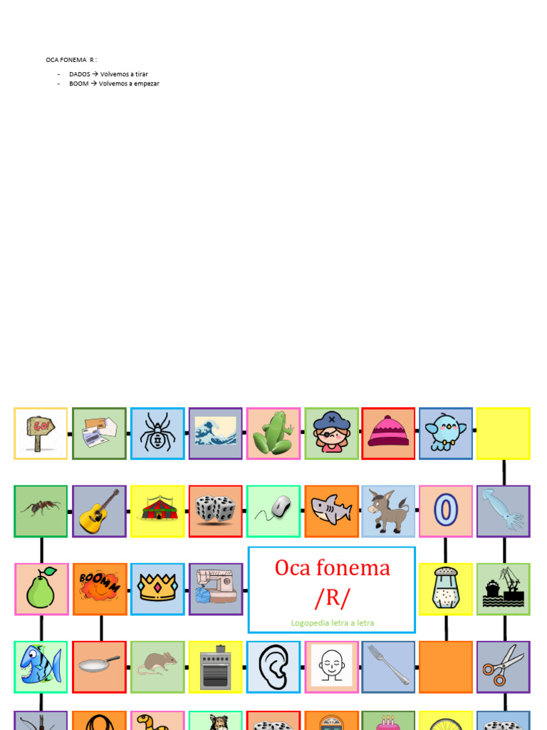 Oca Fonema R Generalizado | PDF