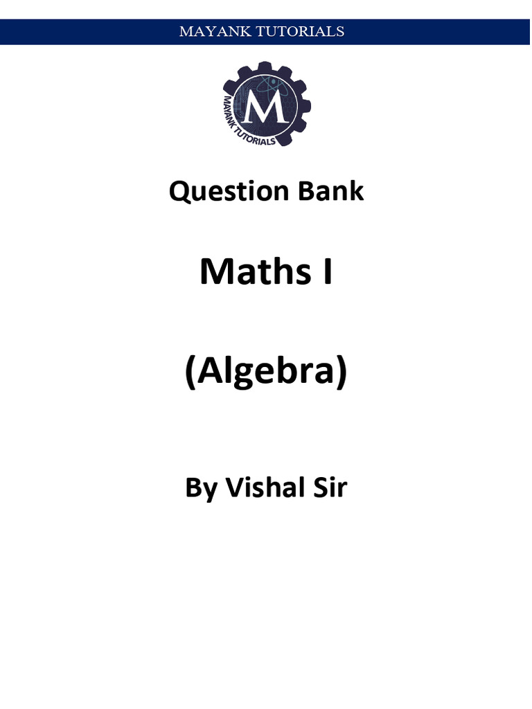 Algebra Practice Sets for Class 10 | PDF