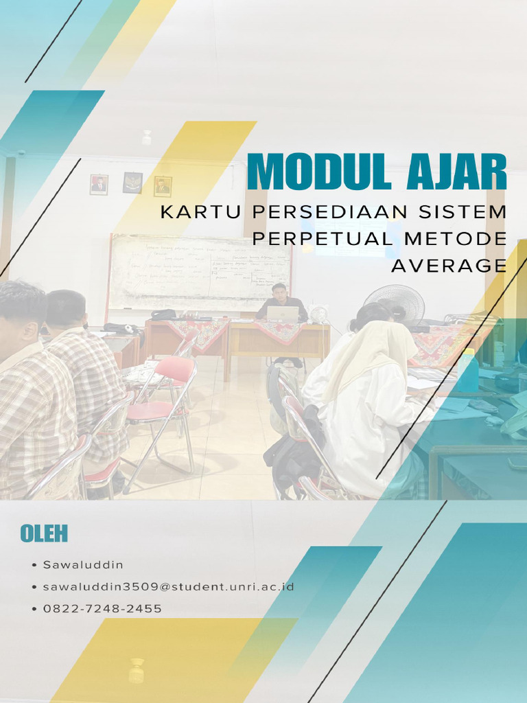 Modul Ajar Akuntansi Kartu Persediaan | PDF