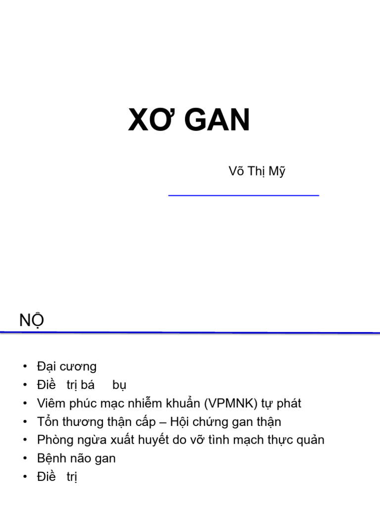 Xơ Gan | PDF