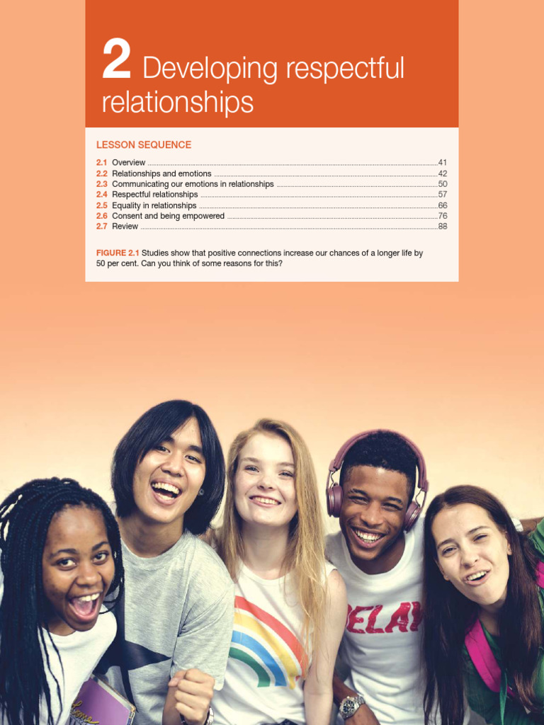 JacPlus Text - DevelopingRespectfulRelationships | PDF | Emotions ...