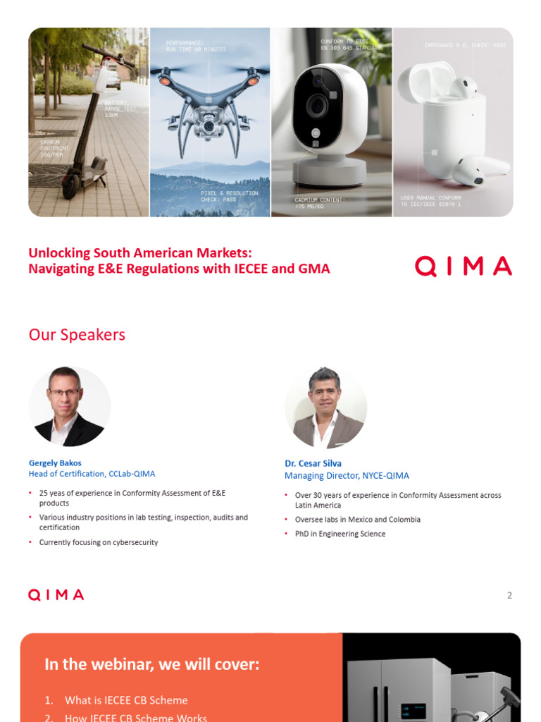 QIMA-Webinar_South America_CB Scheme_GMA_Final | PDF | Internet Of Things | Electromagnetic ...