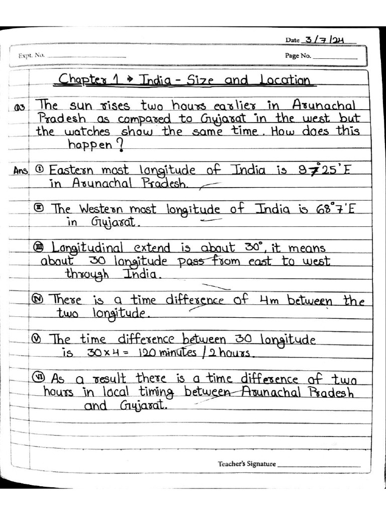 Geography Ch1,2,3 | PDF