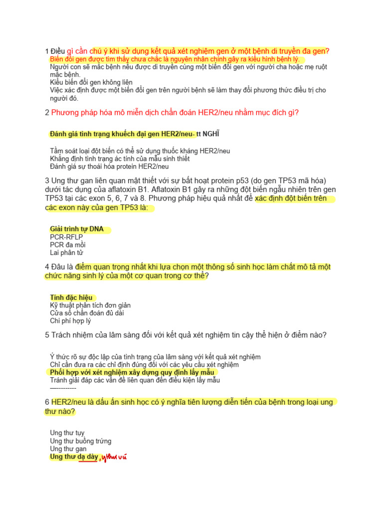 Đề HSLS Y2019 Lần 1 | PDF