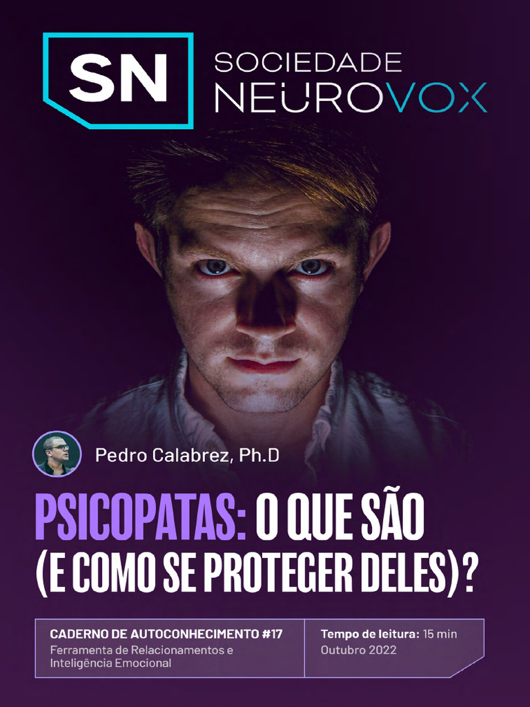 Diagnóstico e Características da Psicopatia | PDF | Transtorno de ...