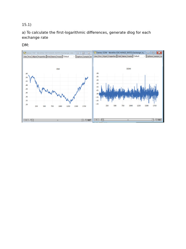 HW_Applied Econometrics part 1 | PDF