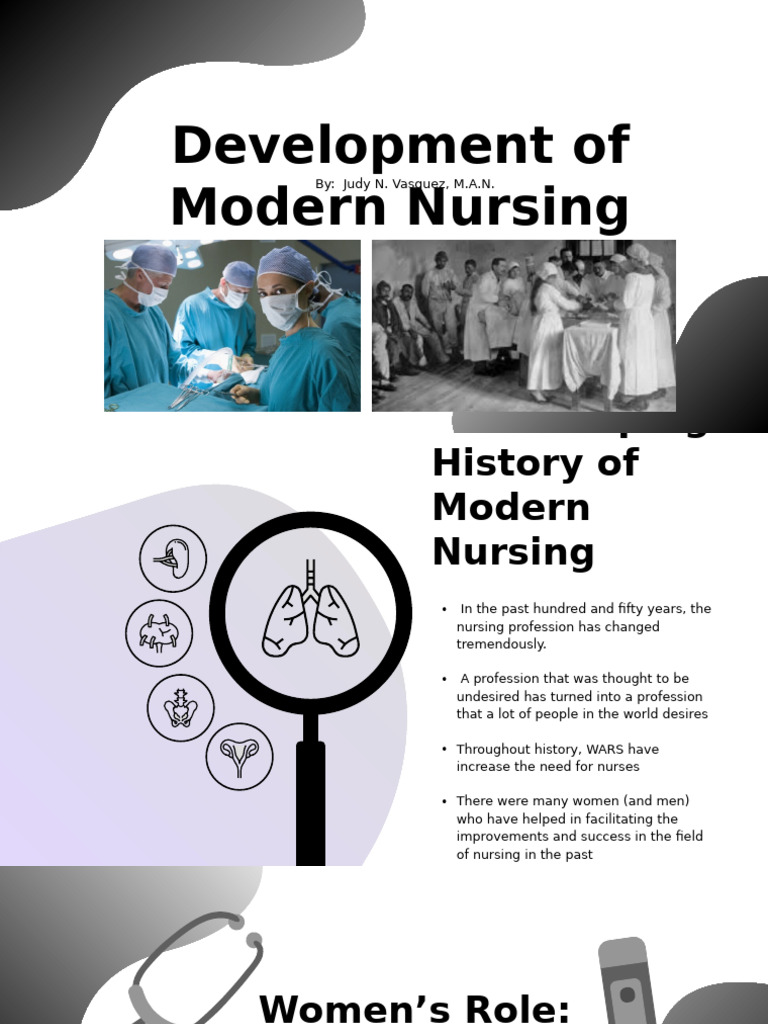 History and Development of Nursing | PDF | Nursing | Florence Nightingale