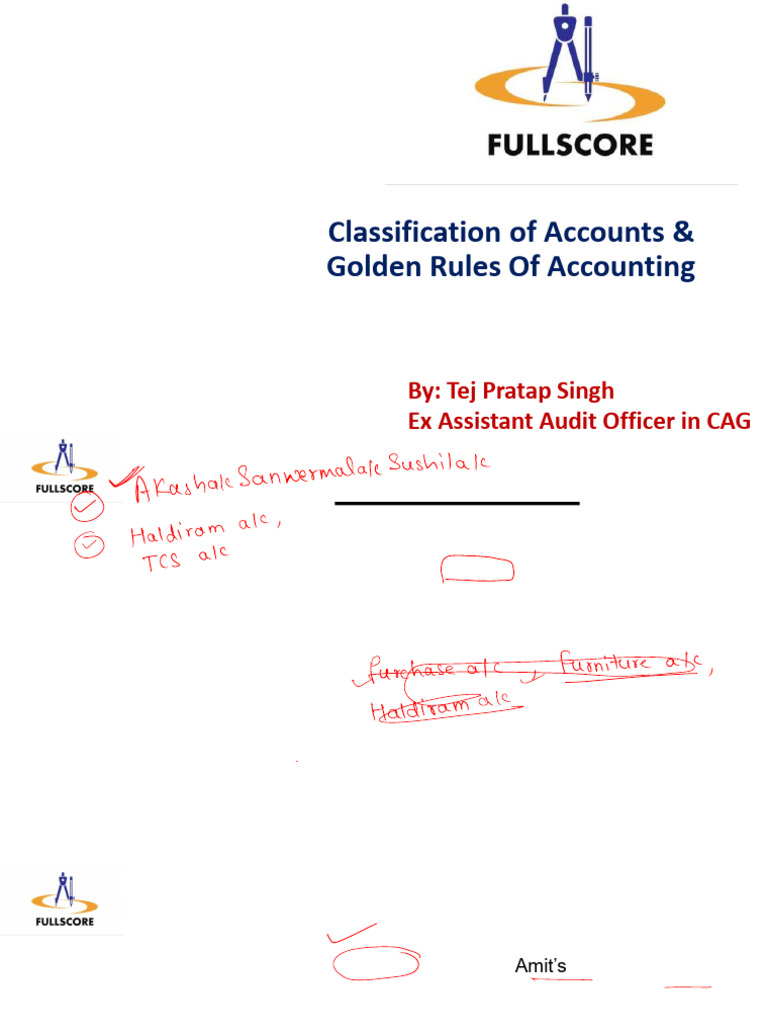 4 - Classifcation of Ac & Golden Rules Classwise | PDF