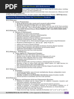 OMPT-D Test Contents | PDF | Function (Mathematics) | Equations