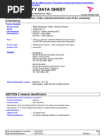 Q20 Instant Lubricant Safety Data Sheet | PDF | Dangerous Goods ...