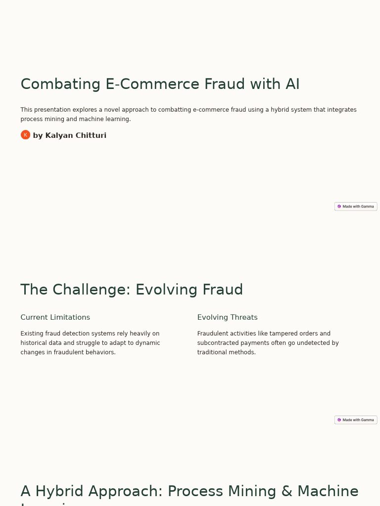Combating E Commerce Fraud With AI | PDF | Machine Learning | Support Vector Machine