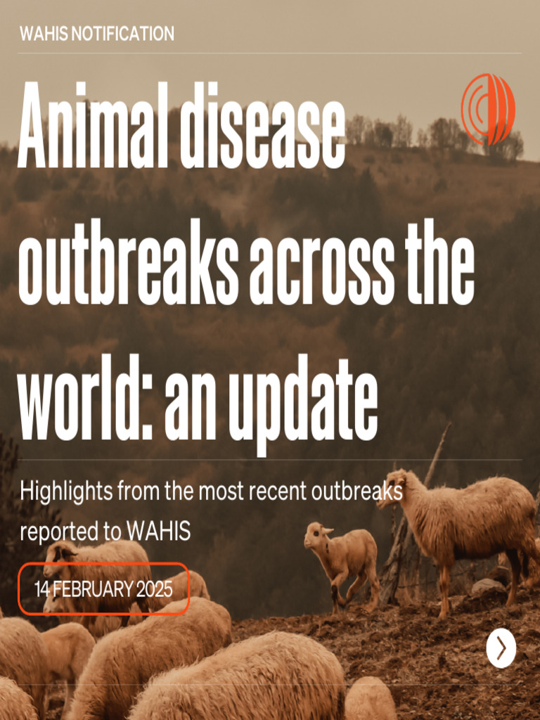 Animal Disease Outbreaks Across The World | PDF