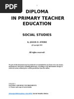 Education Notes For DPTE AND DECTE | PDF | Teachers | Curriculum