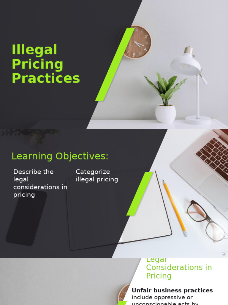 Illigal Price Practices | PDF | False Advertising | Pricing