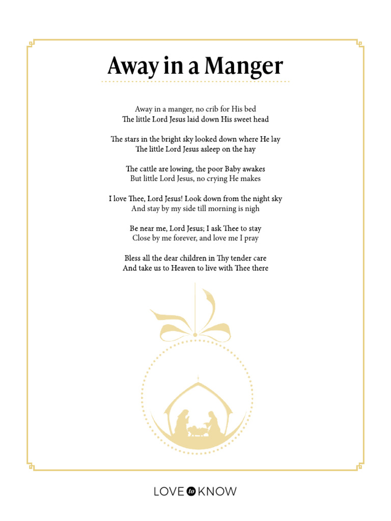 4116 Away in A Manger | PDF