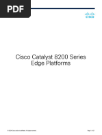 Cisco Catalyst 8200 Series Edge Platforms Data Sheet - Cisco | PDF ...
