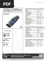 VAM® 21 Connection Data Sheet | PDF | Pipe (Fluid Conveyance) | Mechanics