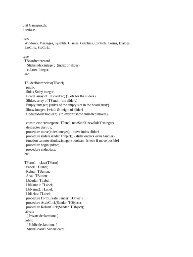 SCRIPT DAN PENJELASAN | PDF | Object (Computer Science) | Computer Science