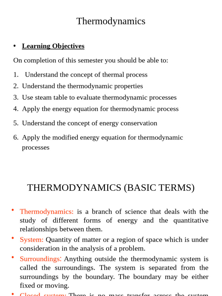 Introduction to Thermodynamics Concepts | PDF | Heat | Thermodynamics