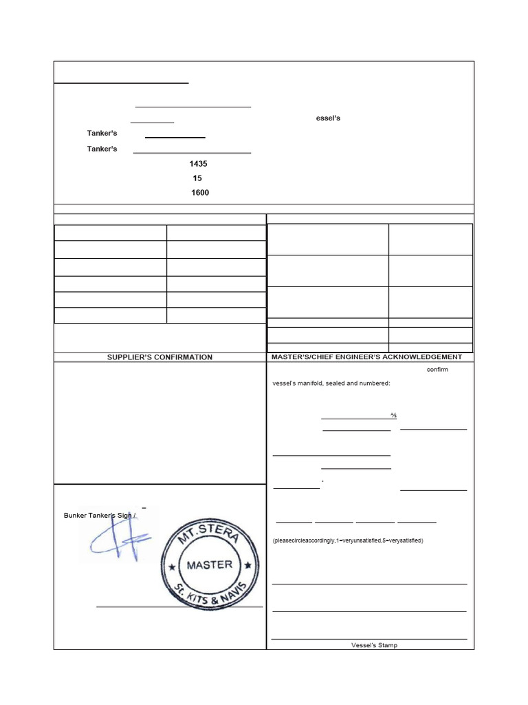 Mgo Marpol BDN - You2 | PDF | Shipping