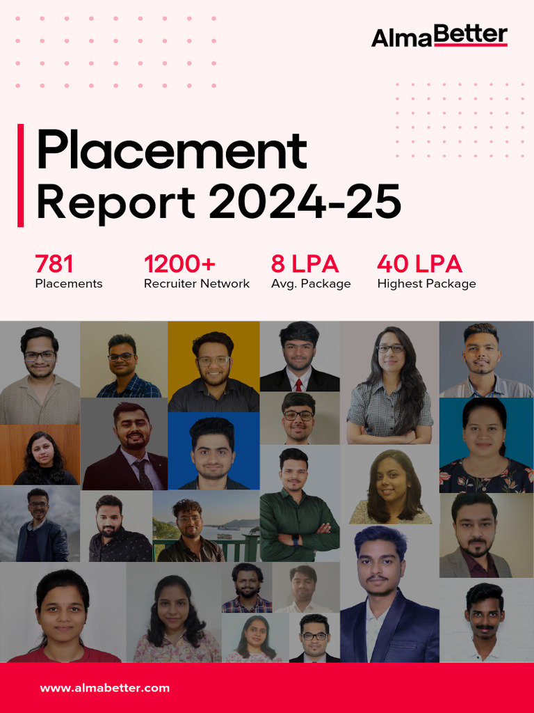 AlmaBetter Placement Report 2024-25 | PDF | Computing | Business