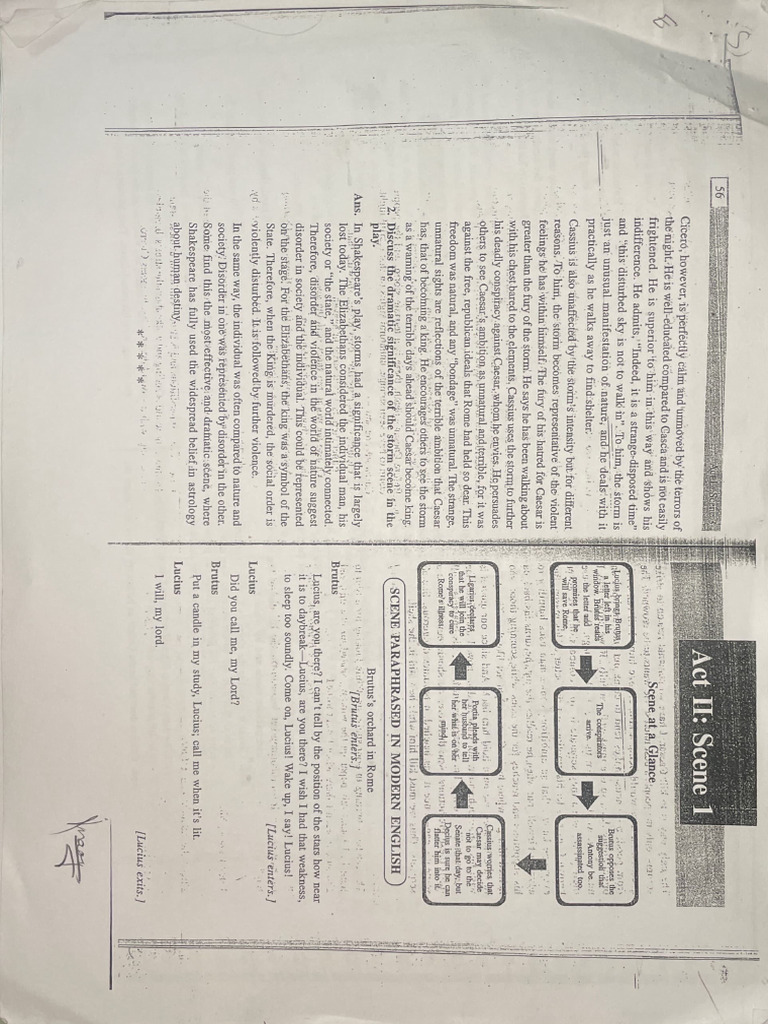 Julius Caesar Act -II | PDF