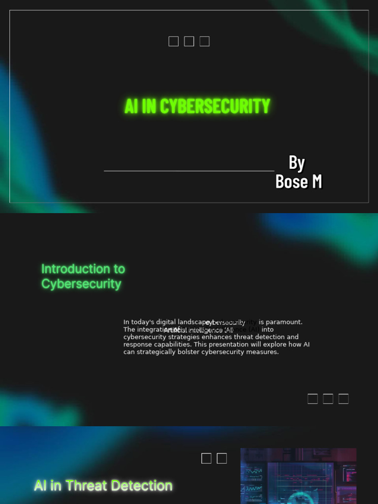 Ai CYBERSECURITY PDF | PDF