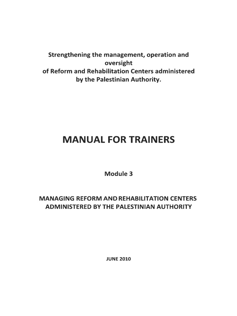 Module 3 Eng | PDF | Human Rights | Detention (Imprisonment)