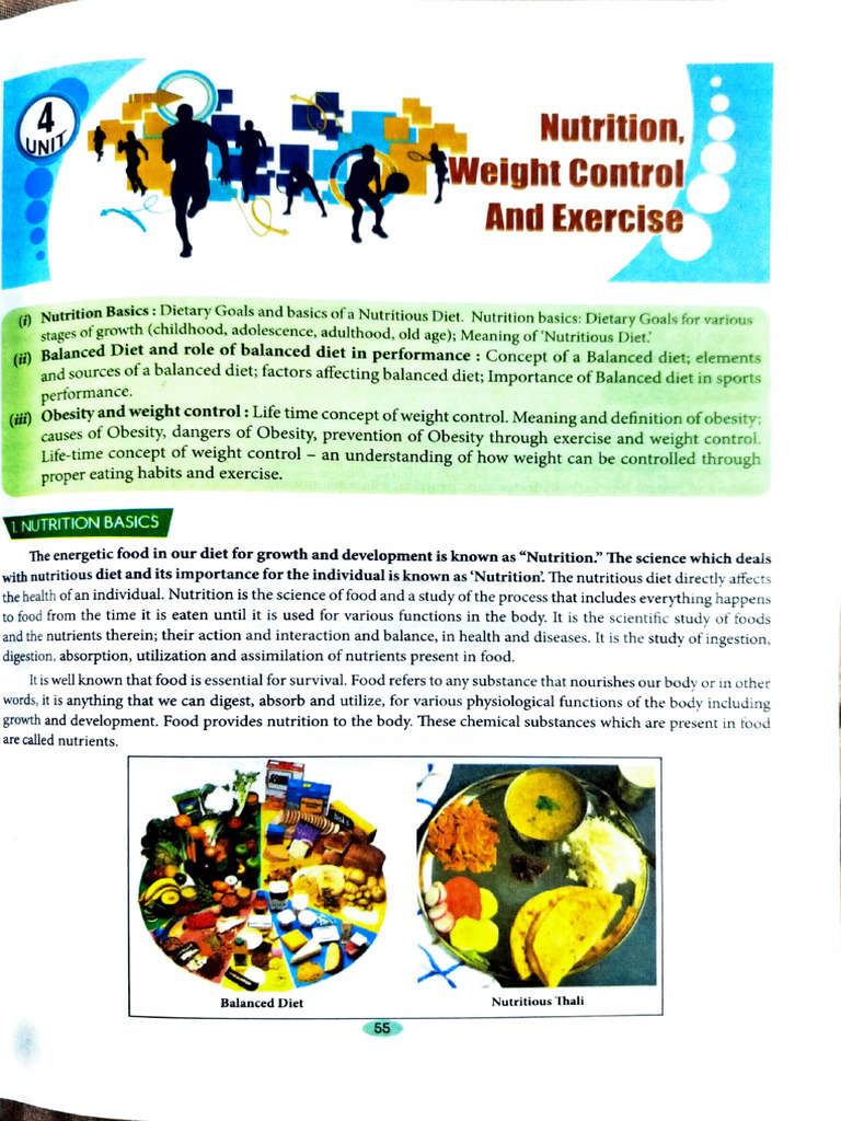 Physical Education | PDF | Nutrition | Diet & Nutrition