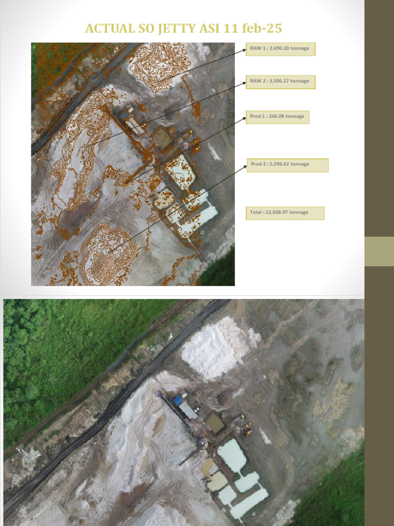 Perhitungan Stock Jetty ASI 12 Feb 2025 | PDF